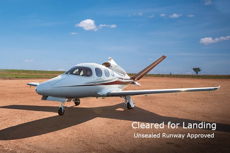 Cleared for Landing Unsealed Runway Approved | Cirrus | Australia & New ...