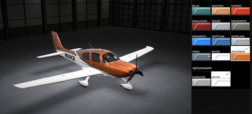 Cirrus Aircraft Launches Aircraft Configurator | Cirrus | Australia ...